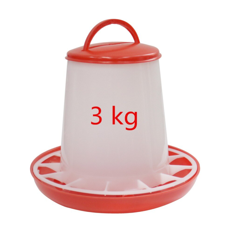 COMEDERO DE POLLOS MANUAL DE 3KG - JERS IMPORT