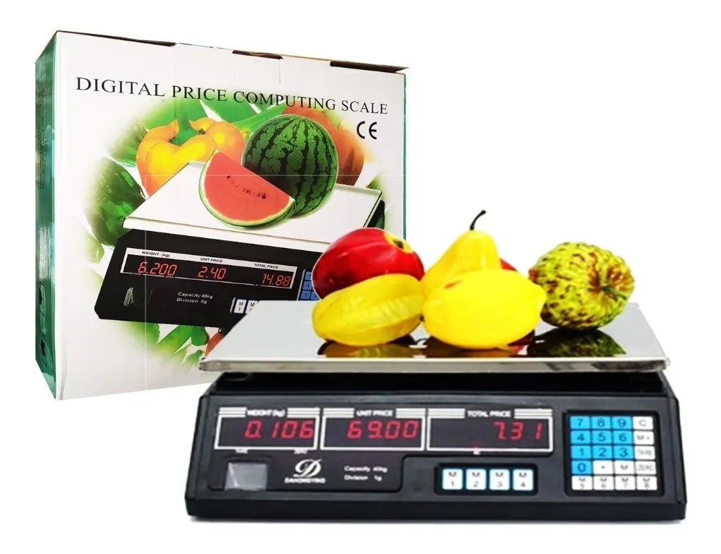 BALANZA DIGITAL ELECTRONICA 40KG - JERS IMPORT
